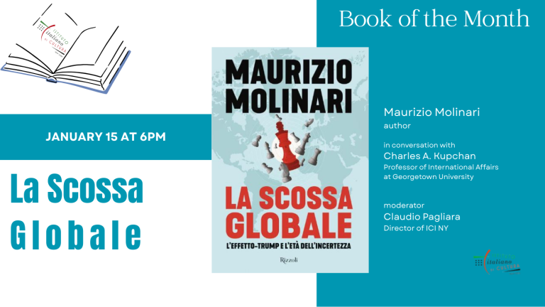 BOOK of the MONTH | La scossa globale by M. Molinari – Istituto ...